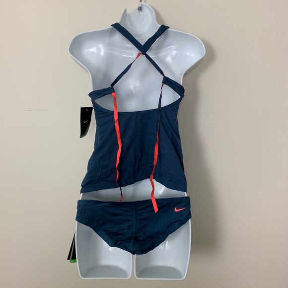 Nike | Swim | Nwt Nike Bondi Solids Racerback Tankini Swimsuit | Poshmark